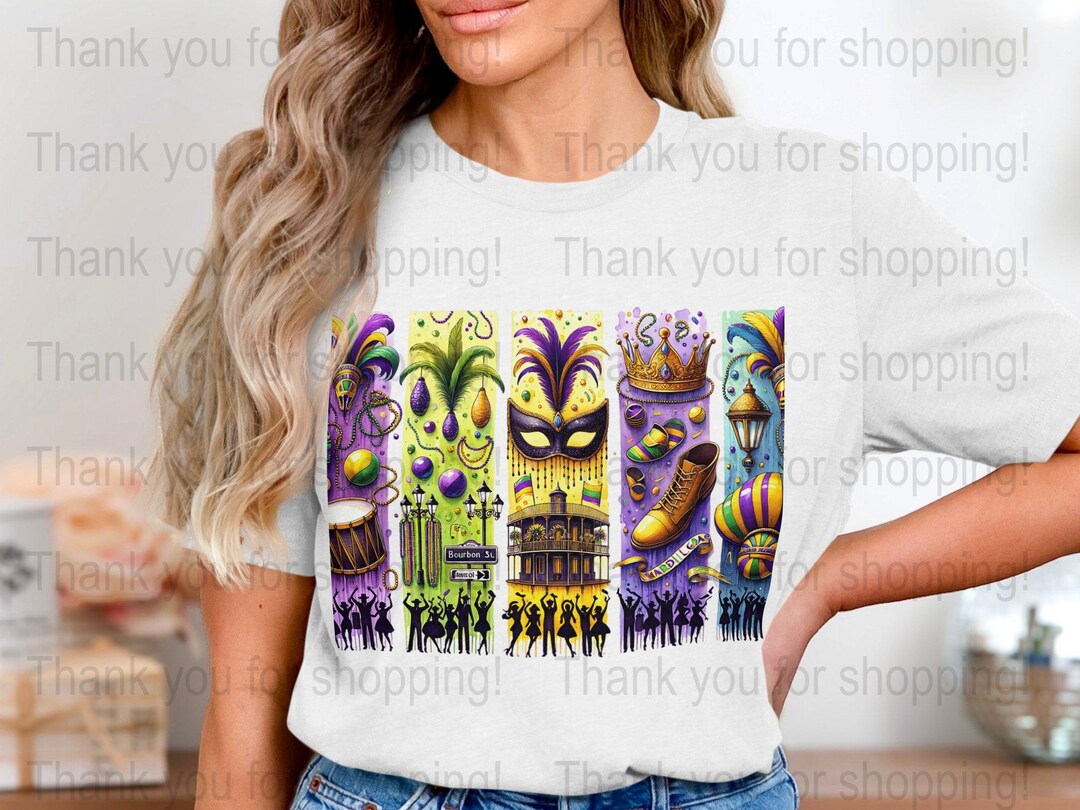 Mardi Gras Clip Art, Festival Instant Download, Digital Party Graphics ...