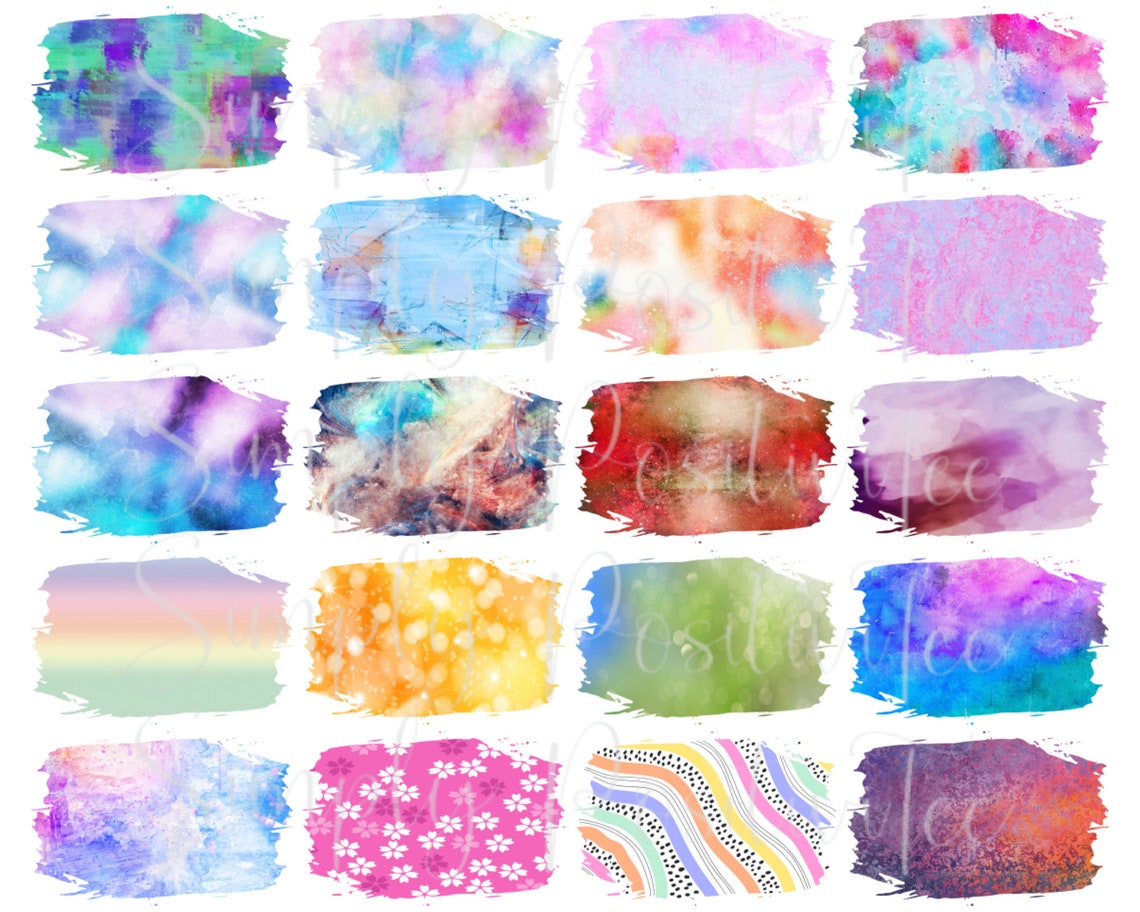 Sublimation Background Bundle | 60 PNG Sublimation Designs ...