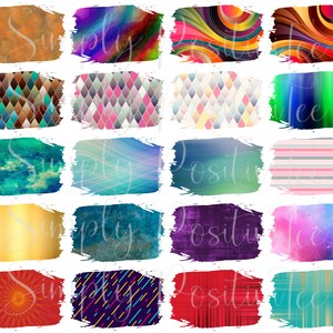 Sublimation Background Bundle | 60 PNG Sublimation Designs ...