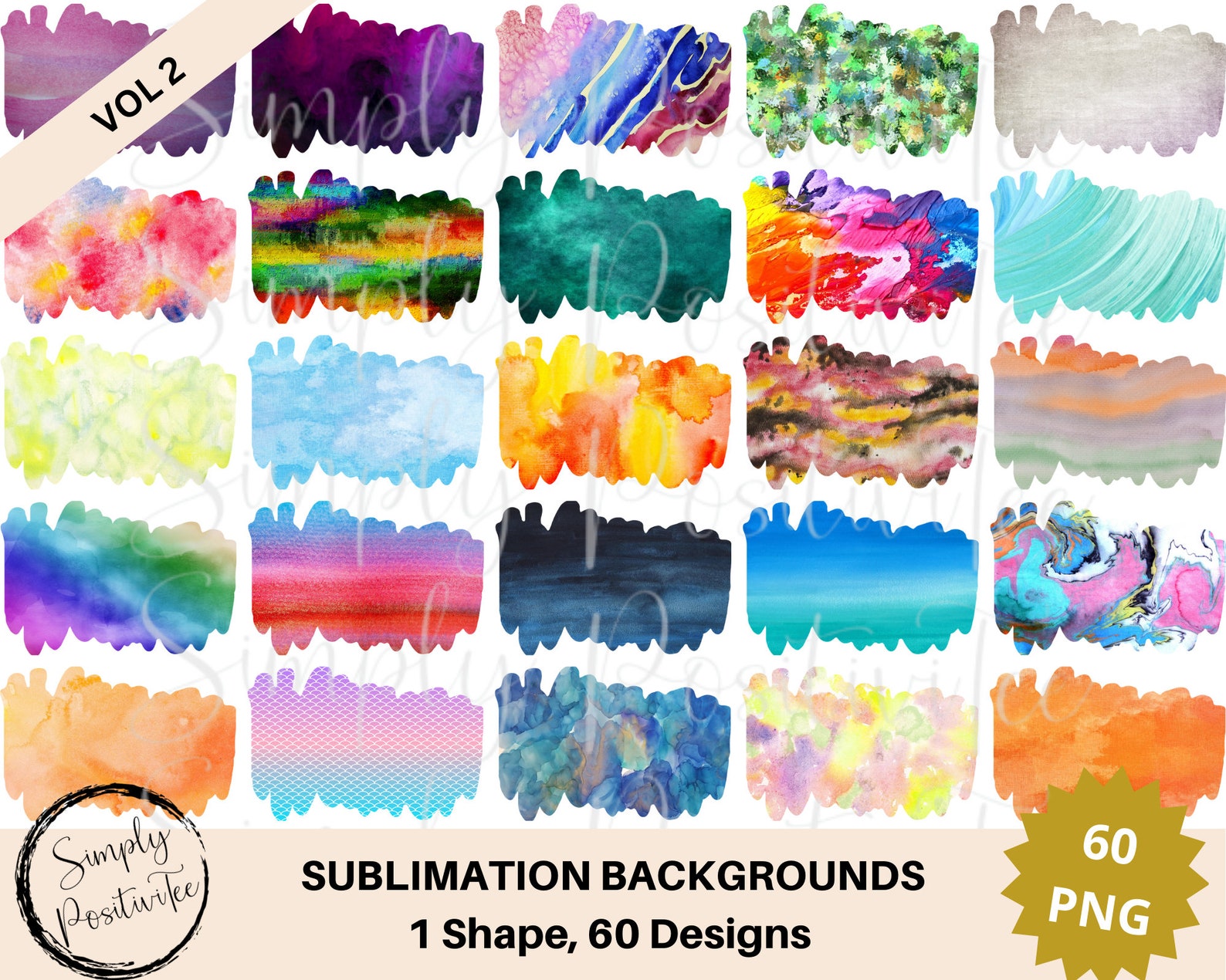 Sublimation Background Bundle 60 PNG Sublimation Designs Transparent ...