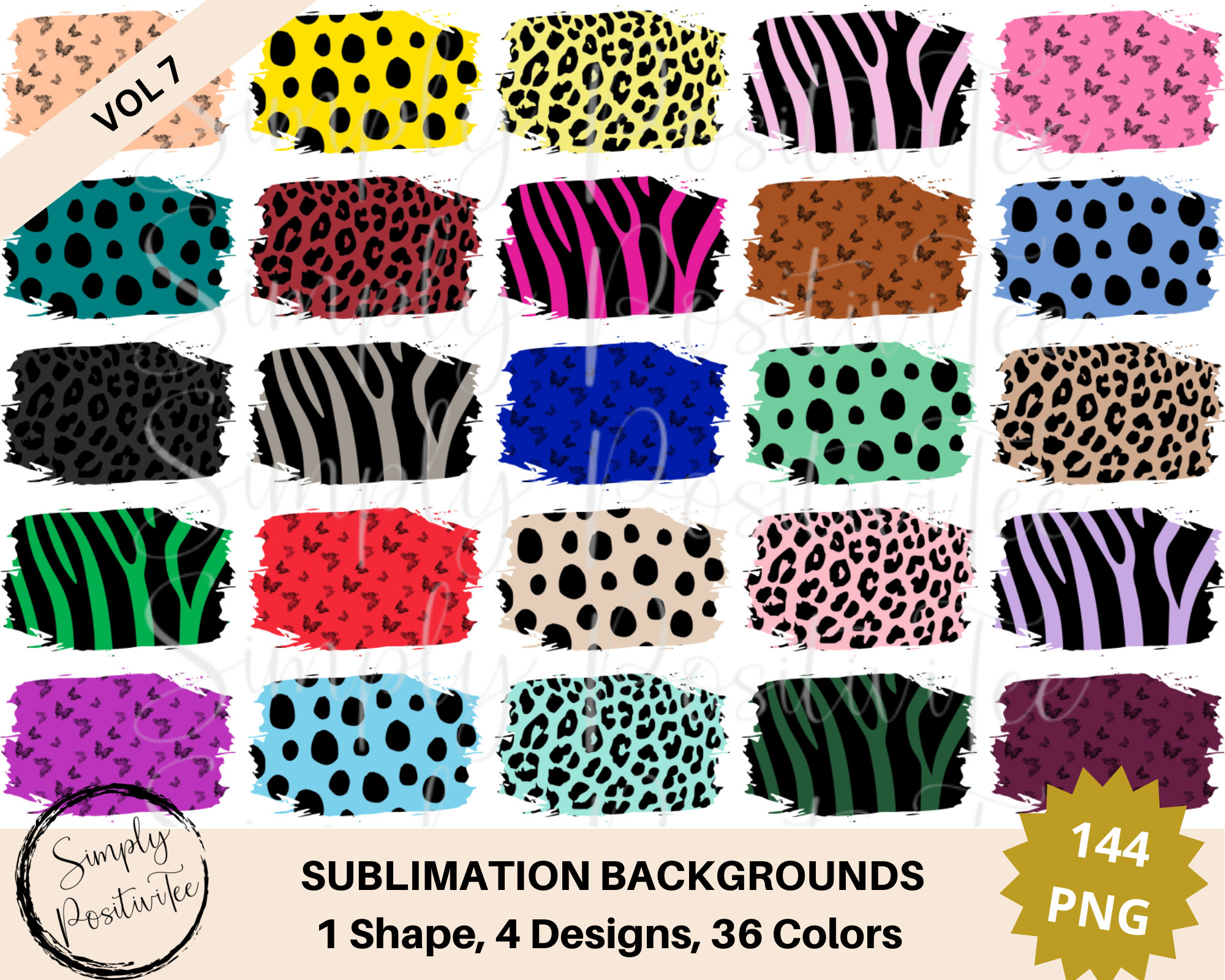 Sublimation Background Bundle 144 PNG Sublimation Designs Transparent ...