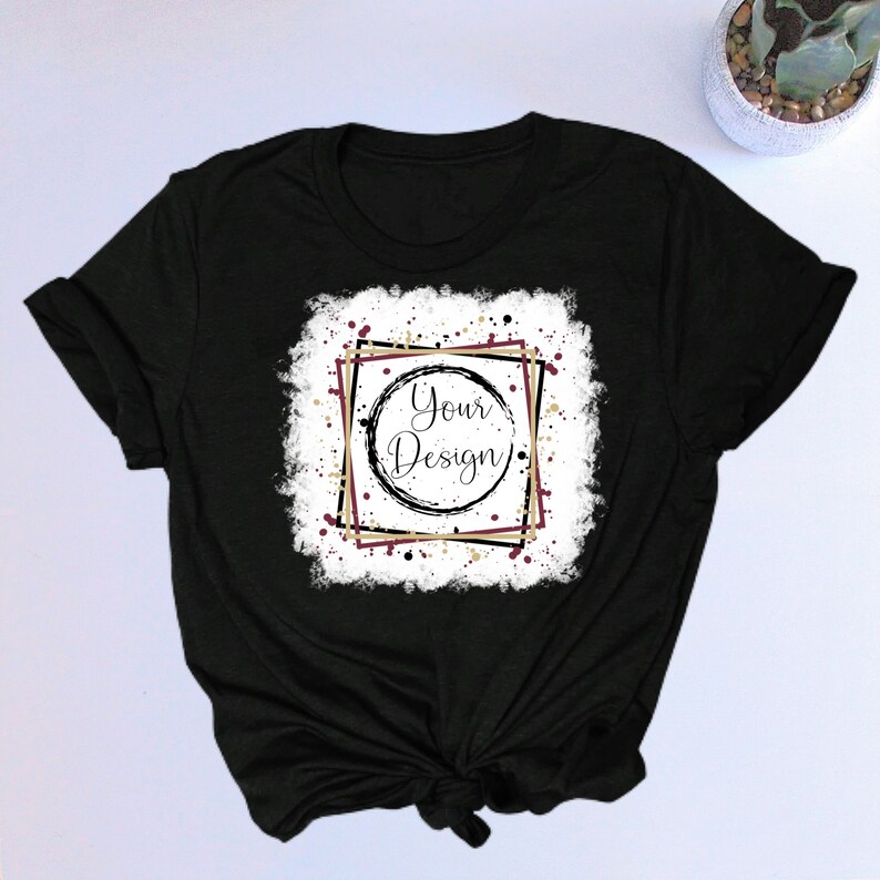 Garnet & Gold Background Bundle Frame and Splatter - Etsy