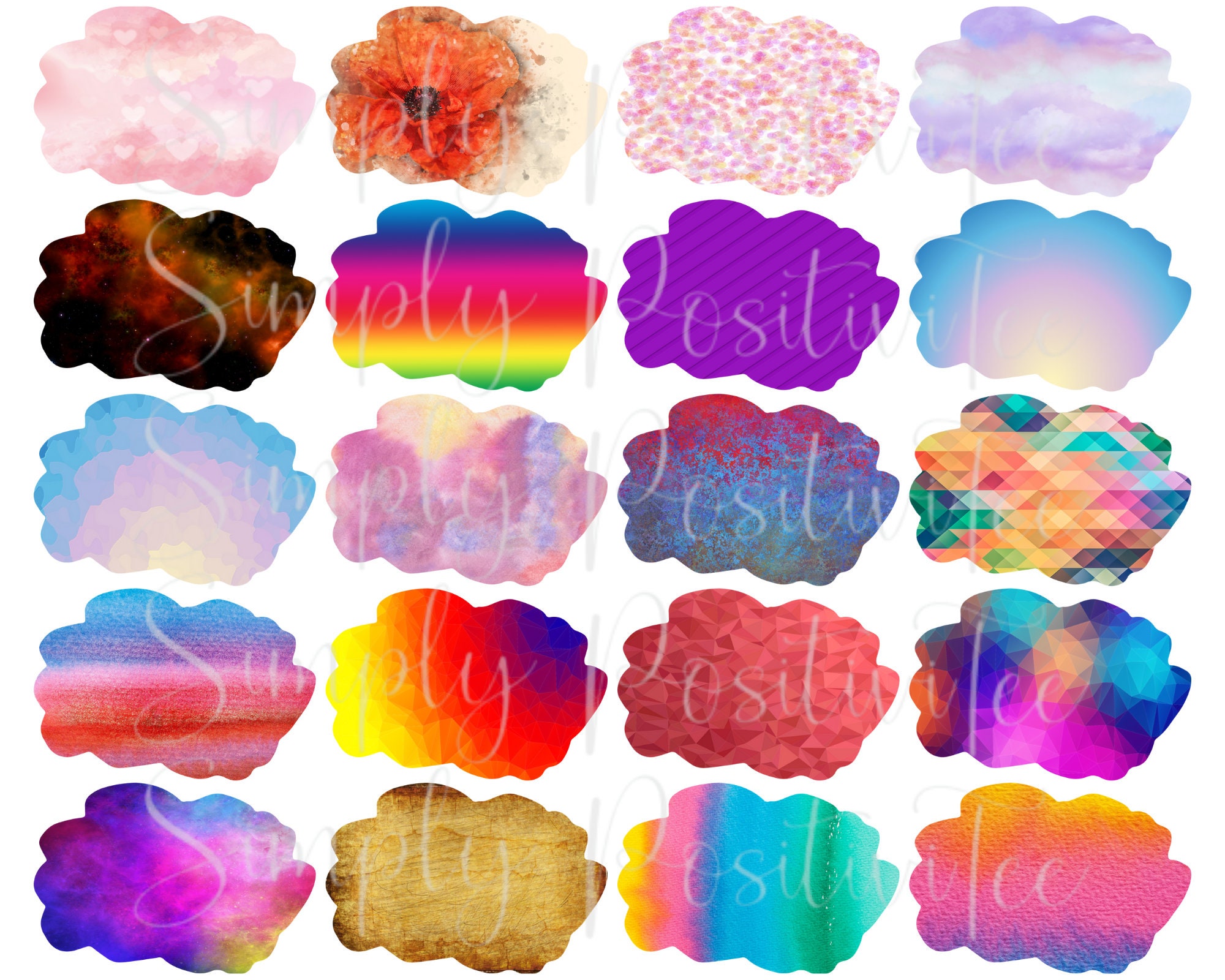 Sublimation Background Bundle 60 PNG Sublimation Designs Transparent ...