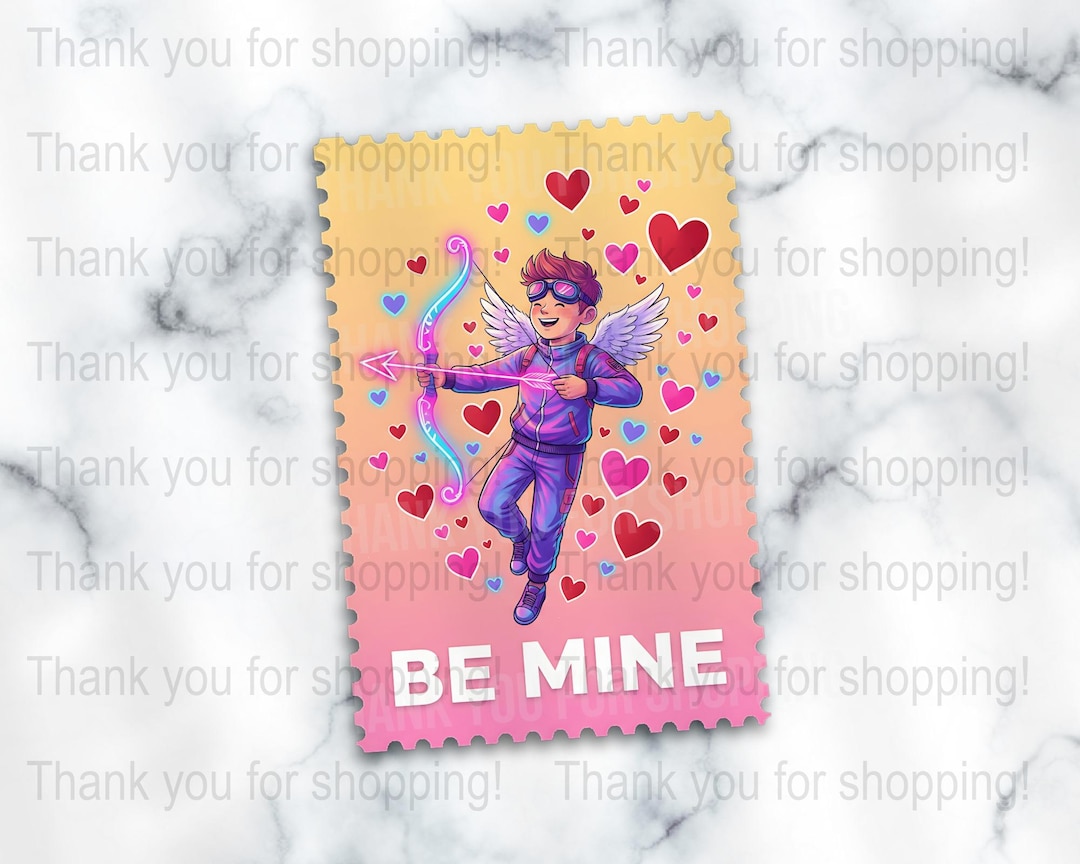 Valentines Cupid PNG, Be Mine Digital Download, Trendy Sublimation ...