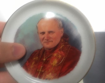 Pope John Paul Ii Plate - Etsy