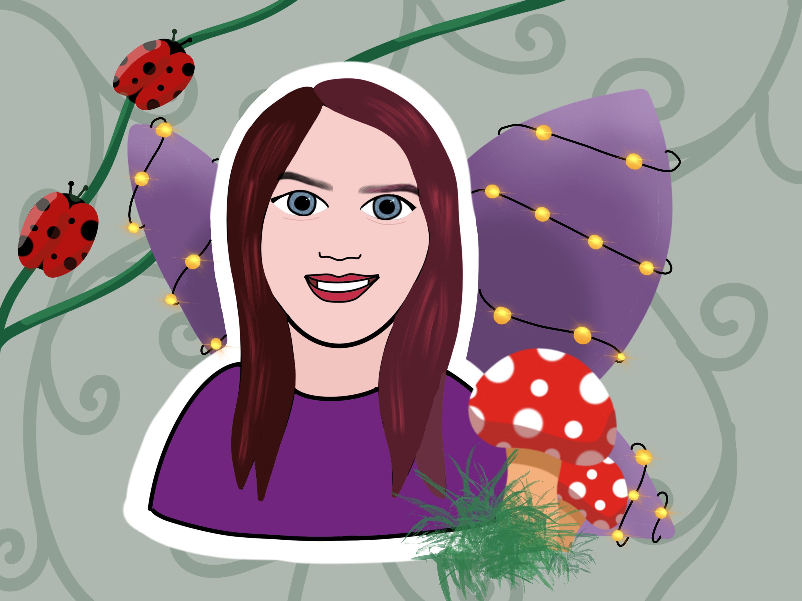 Digital Portrait Custom Profile Picture Instagram - Etsy