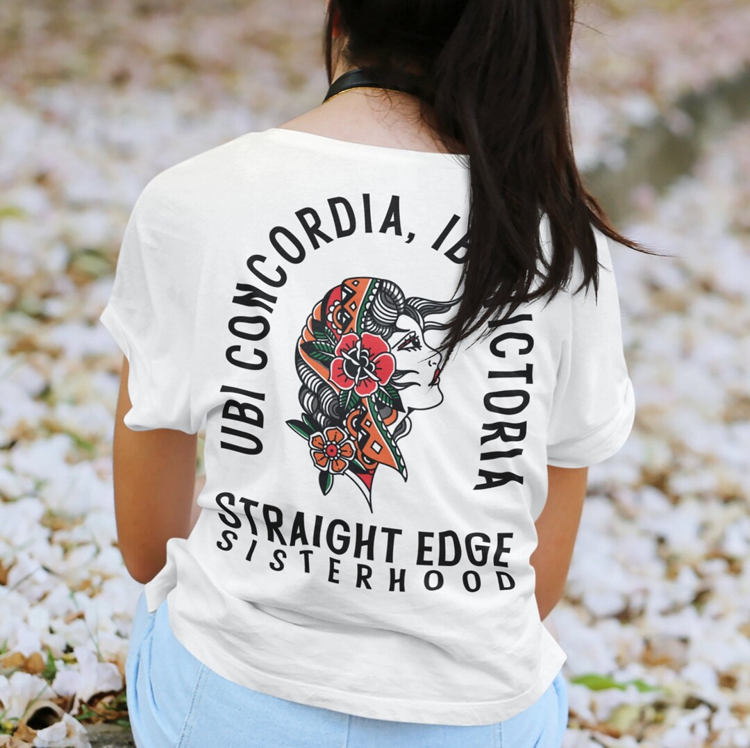 Straight Edge Unisex T-shirt- Where There is Unity, There is Victory ...
