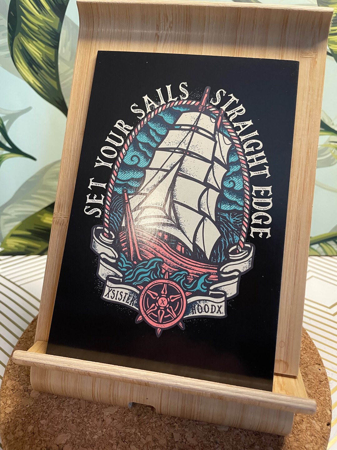 Set Your Sails- Straight Edge- Xsisterhoodx Post Cards - Note Cards - Etsy