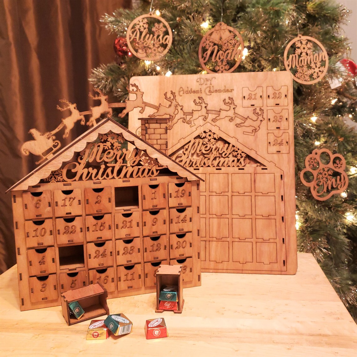 Advent Calendar DIY Kit - Etsy