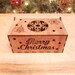 Christmas Rectangle Gift Box Personnalized Active - Etsy