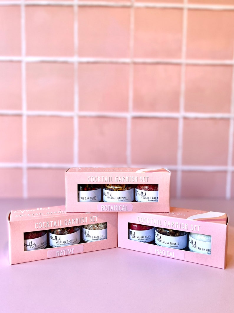 Cocktail Garnish Set With Native Australian Garnishes for Cocktails and ...