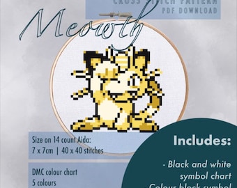 Patterns Craft Supplies & Tools PDF File Pokemon Red Blue Starter ...