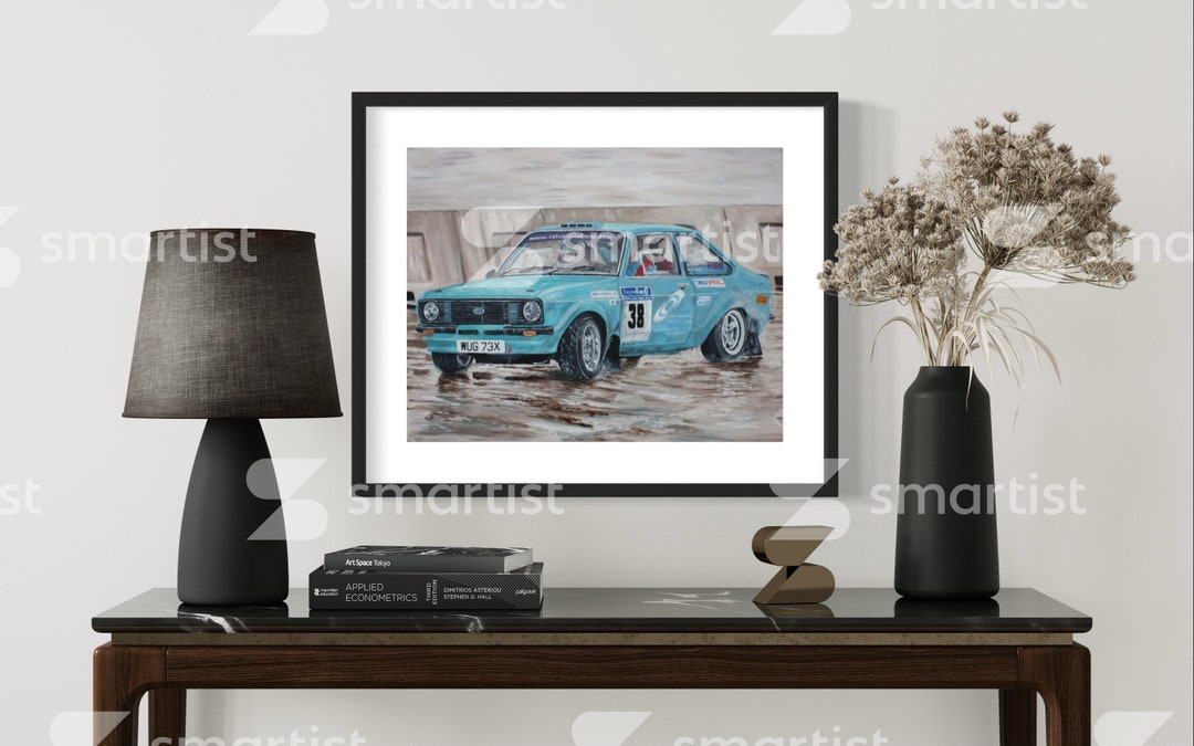 Cetus Ford Mk 2 Escort Print A3 Quality Motorsport Art - Etsy