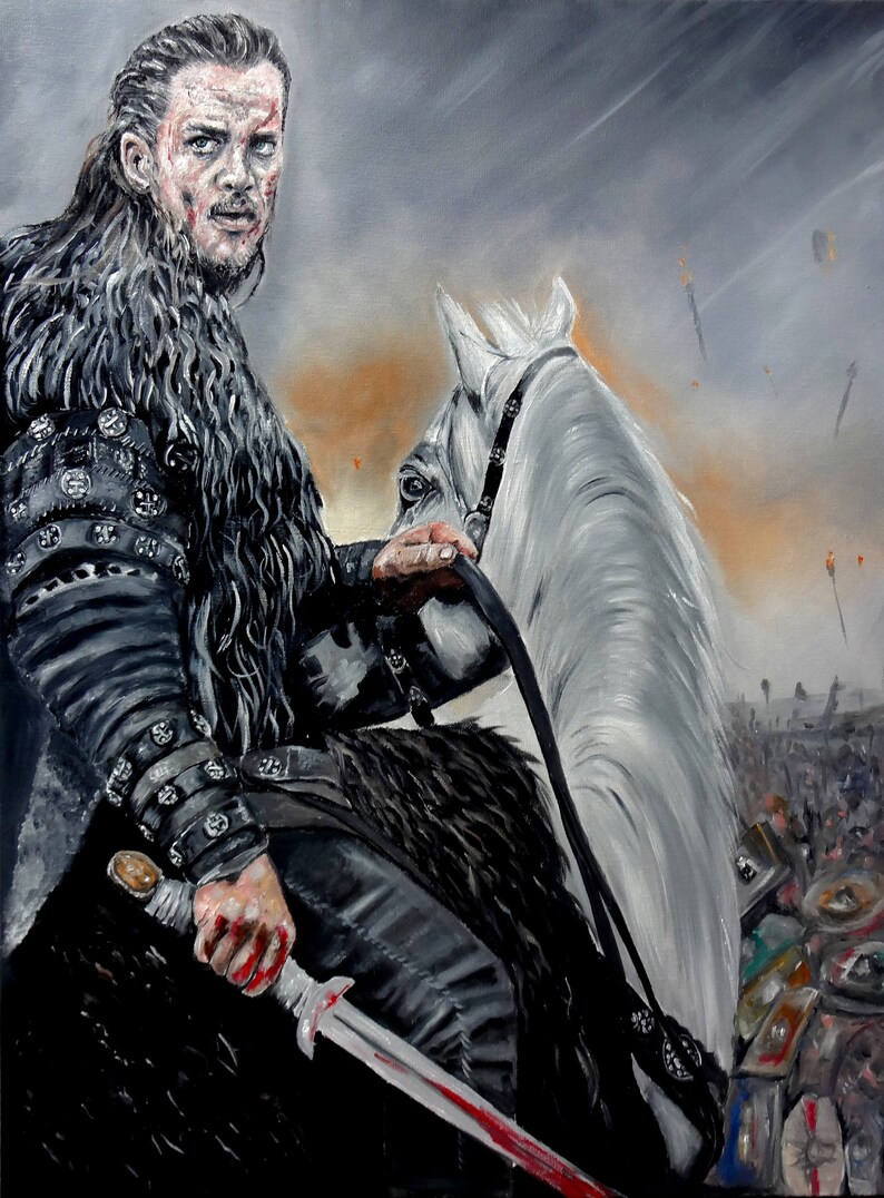 The Last Kingdom , Uhtred, Alex Dreymon Art Print A3 - Etsy