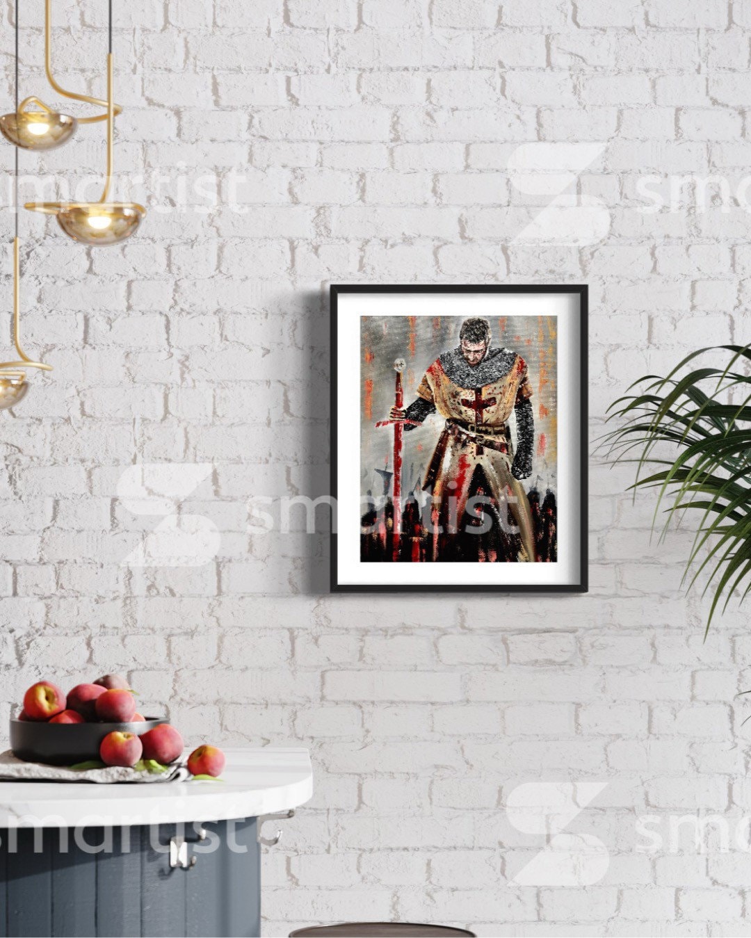 Ironclad Knights Templar Crusader Art Print A3 - Etsy