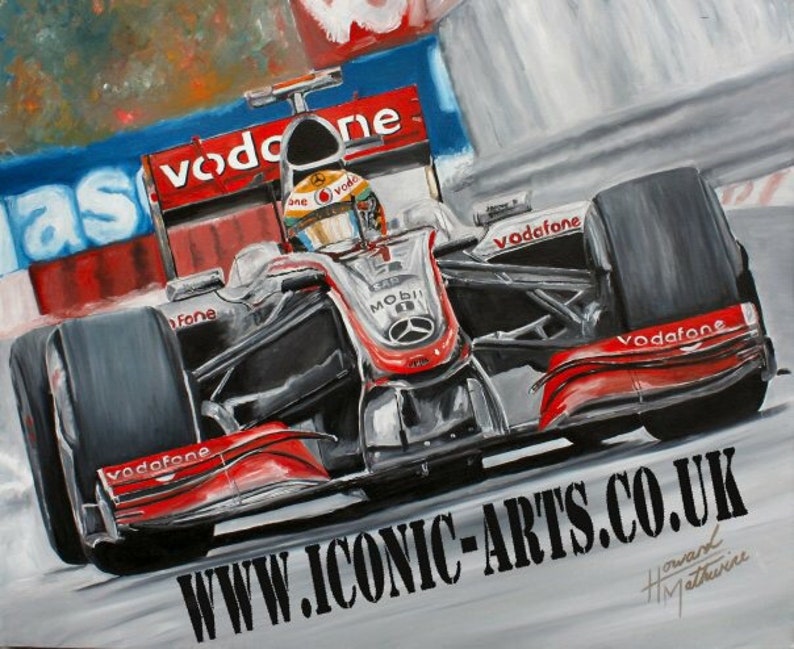 Lewis Hamilton Print A3 Quality Motorsport Art - Etsy