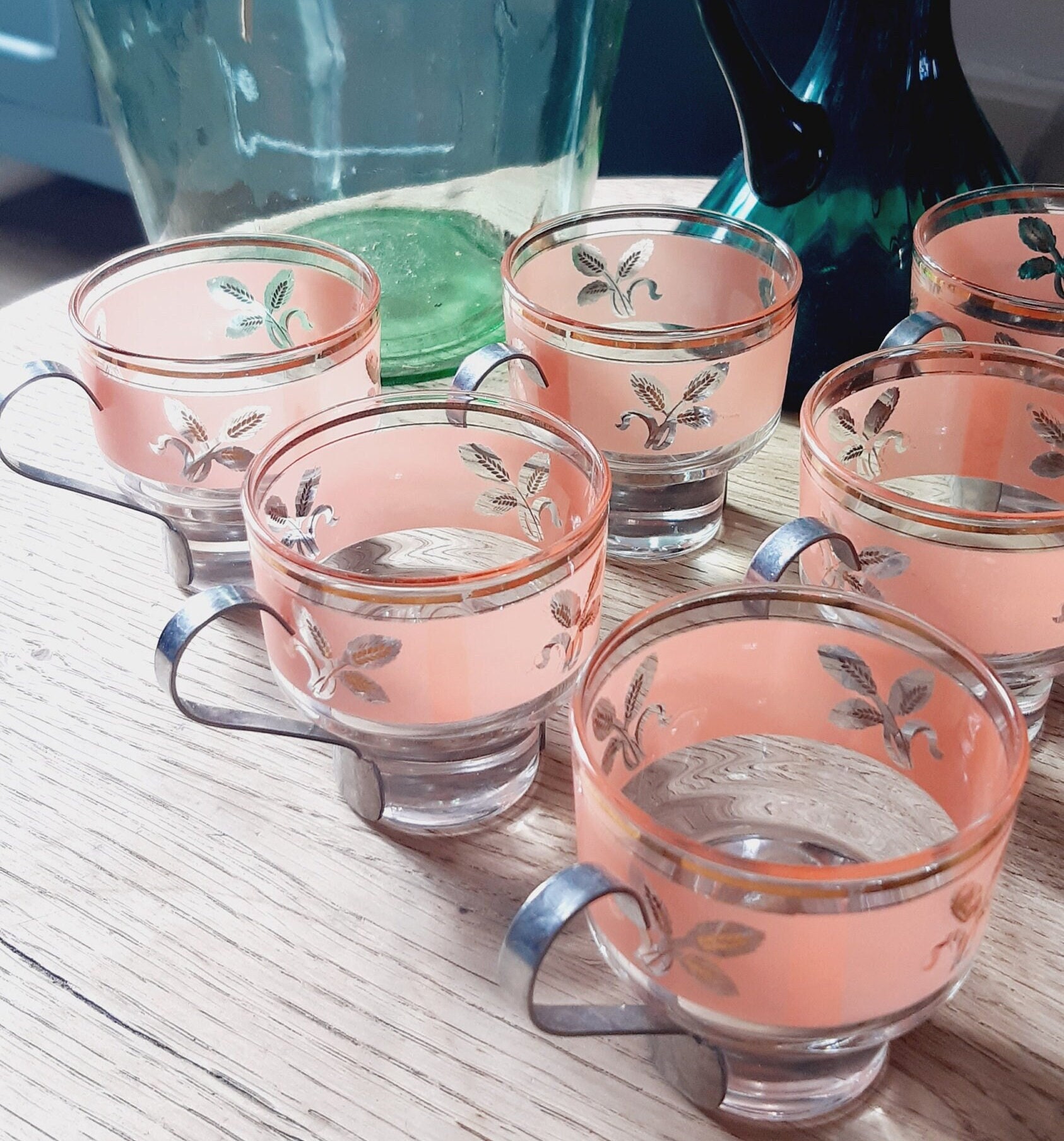 6 Vintage Espresso Cups - Etsy