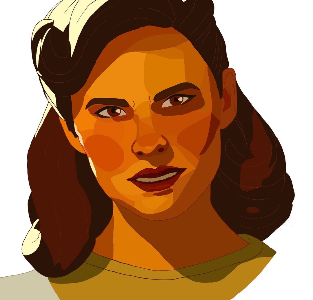 Captain Carter Drawing - Etsy
