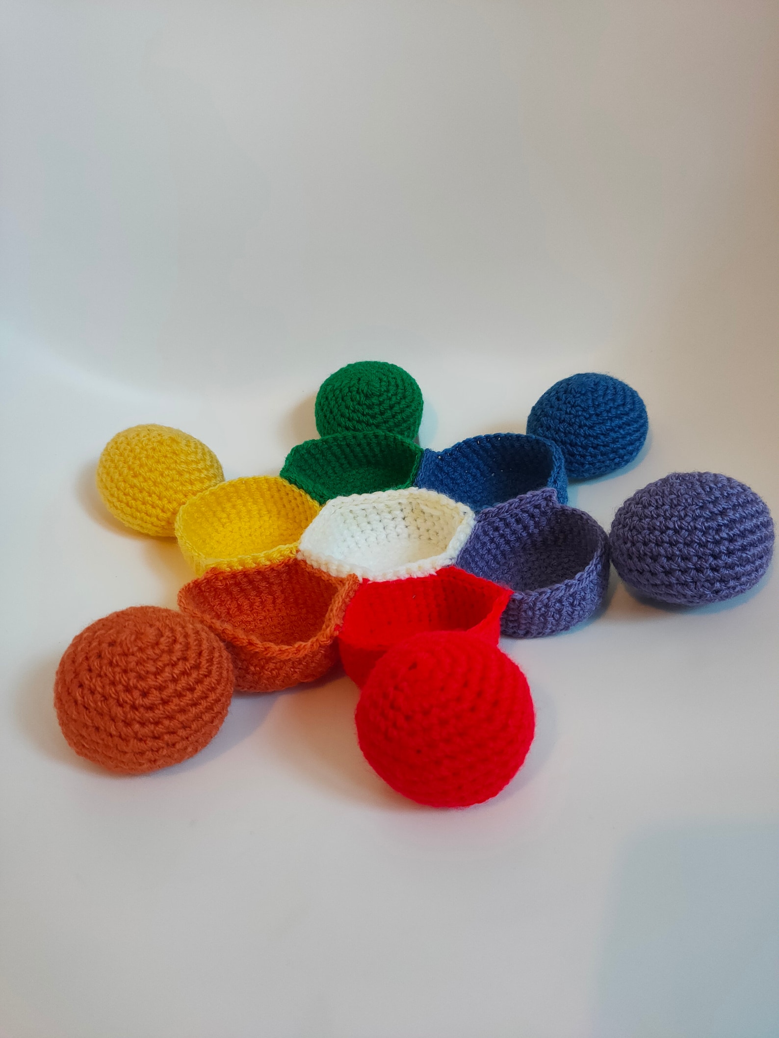 PDF Montessori Crochet Colour Sorter PATTERN ONLY// Montessori Crochet ...