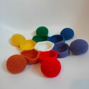 PDF Montessori Crochet Colour Sorter PATTERN ONLY// Montessori Crochet ...