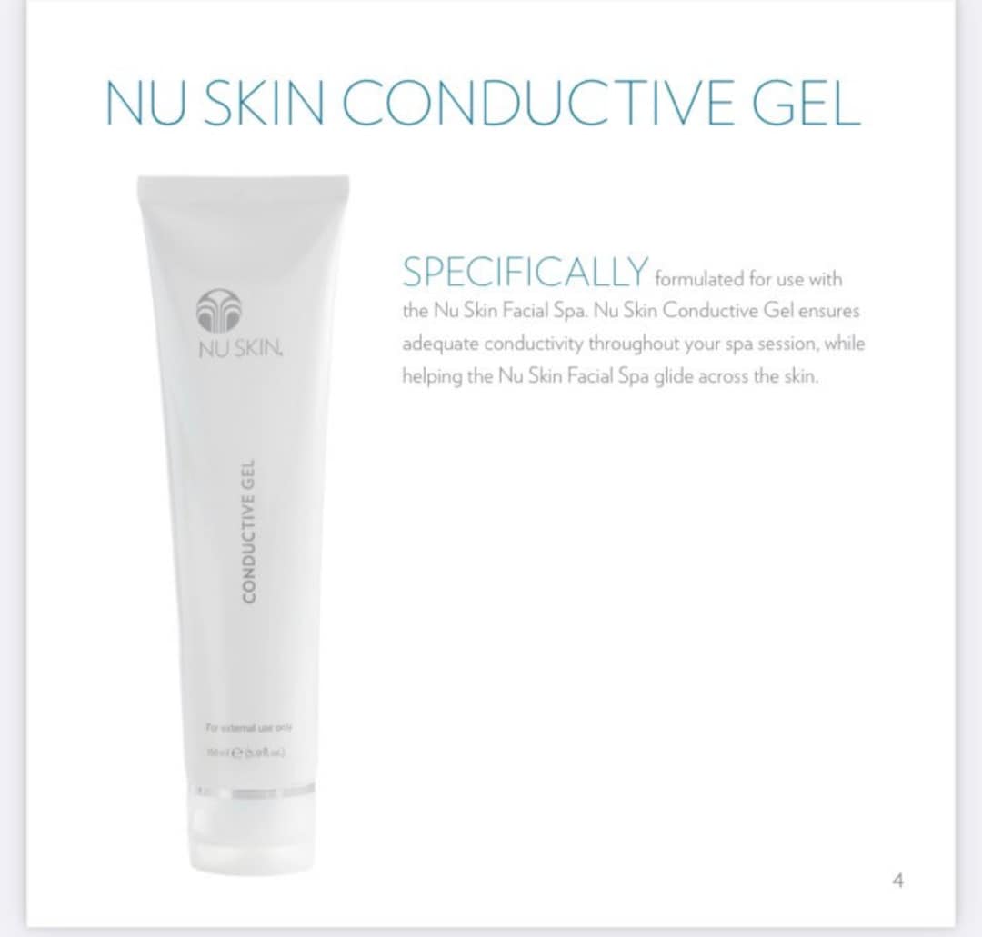 Nuskin Conductive Gel to Use With Facial Spa - Etsy