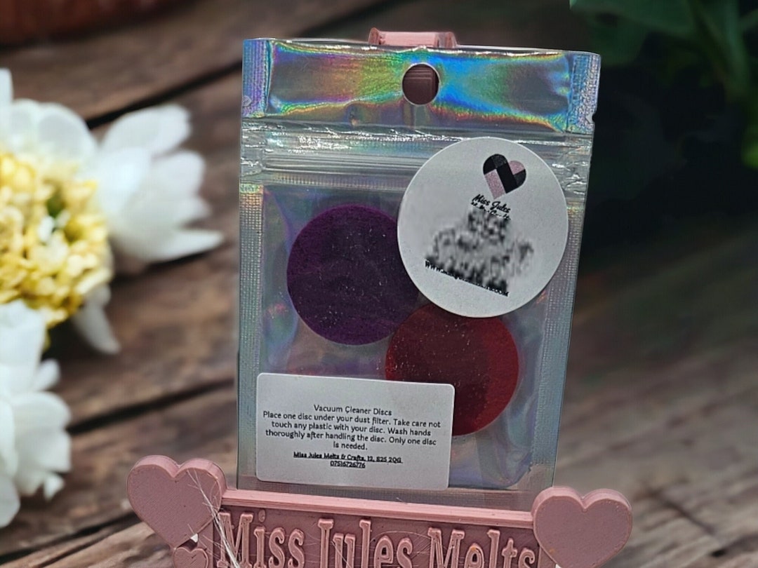 Highly Scented Hand Made Hoover Discs / Fresheners Large Choice of ...