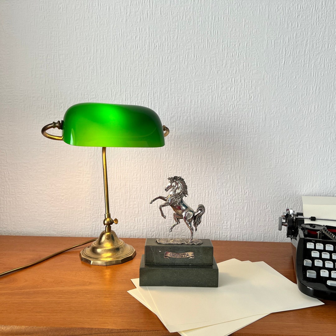 Solid Silver Horse Statue 'invicta' on Marble - Limited Edition 1977 UK ...