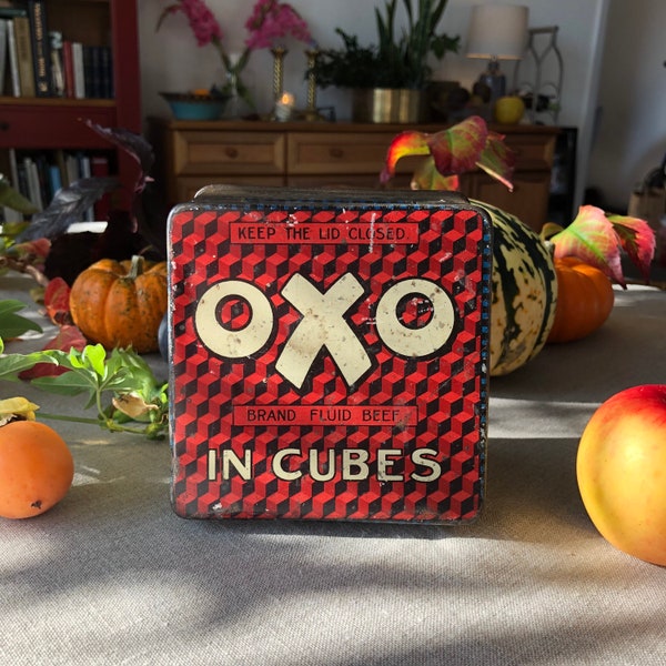 Oxo Cubes Tin - Etsy