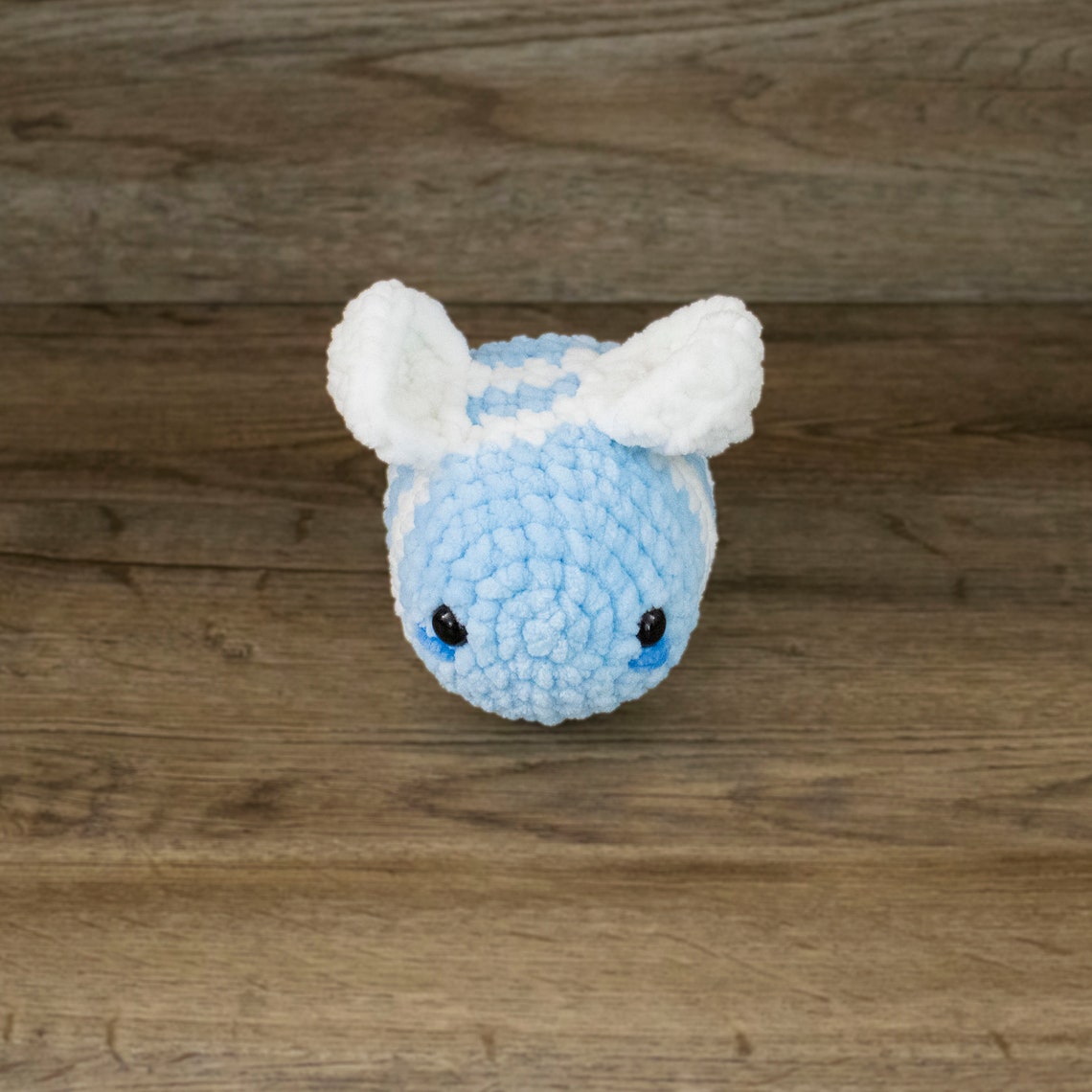 Crochet Blue and White Bee Jooby Hoo-bee School Spirit - Etsy