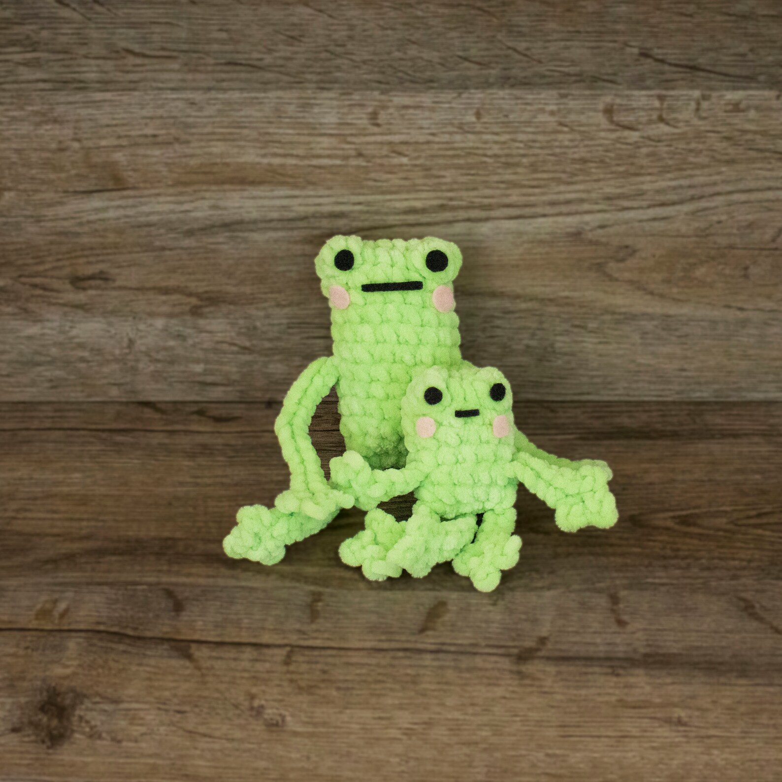 Leggy Frog Bundle | Amigurumi Stuffed Animal Frogs | Cute Toy Plushes ...