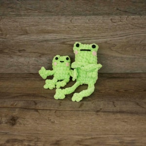 Leggy Frog Bundle Amigurumi Stuffed Animal Frogs Cute Toy Plushes ...