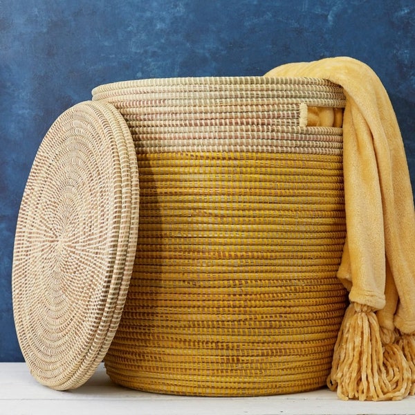 Yellow Baskets - Etsy