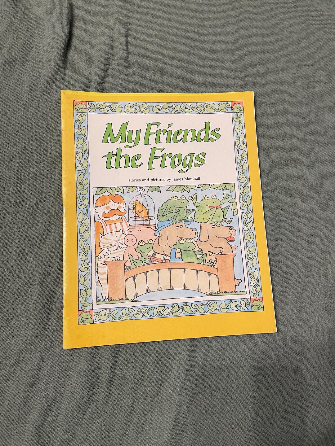 1989 My Friends the Frogs Children's Book, Vintage, by James Marshall ...