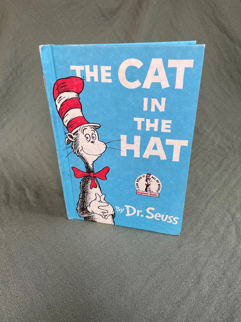 Vintage 1985 Edition of Dr. Seuss's Cat in the Hat - Etsy