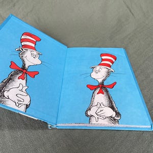 Vintage 1985 Edition of Dr. Seuss's Cat in the Hat - Etsy
