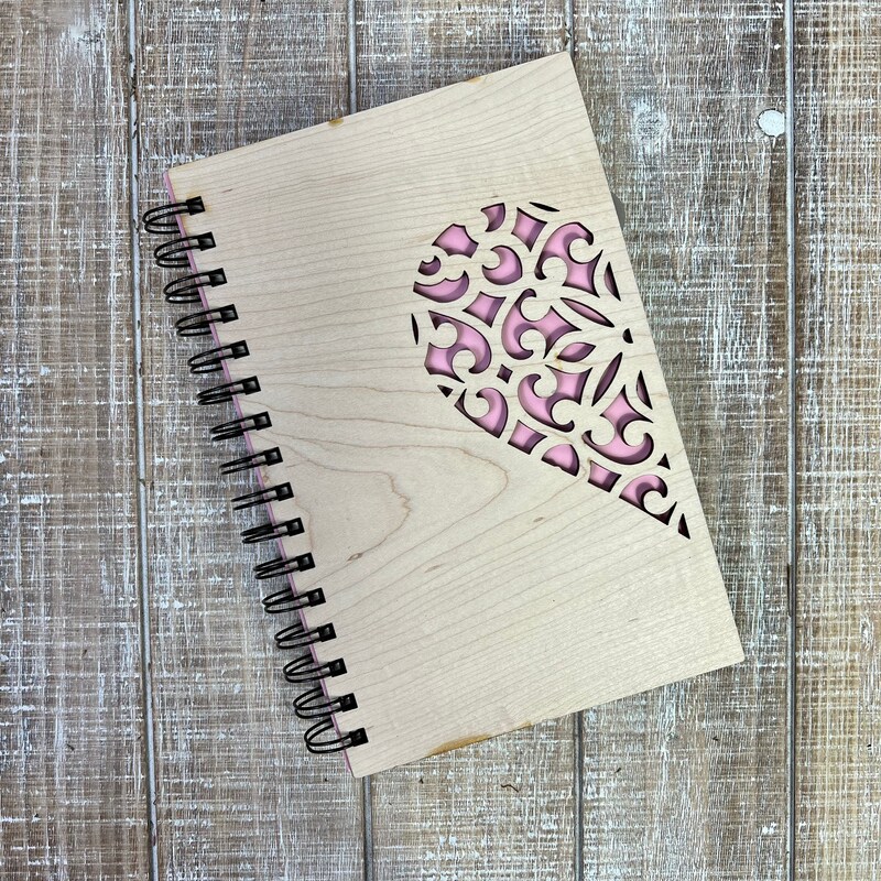 Wood Notebook - Etsy