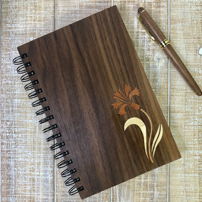 Wood Journal - Etsy