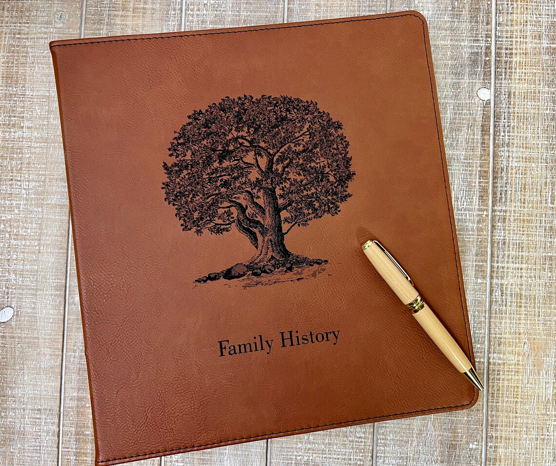 Family History Binder, Family History Organizer, Custom Binder ...