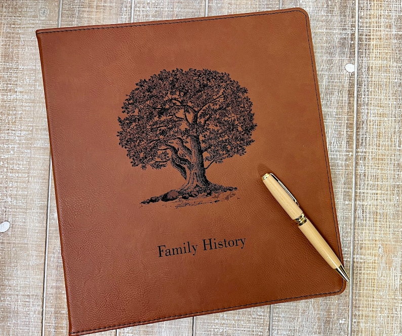 Family History Binder, Family History Organizer, Custom Binder ...