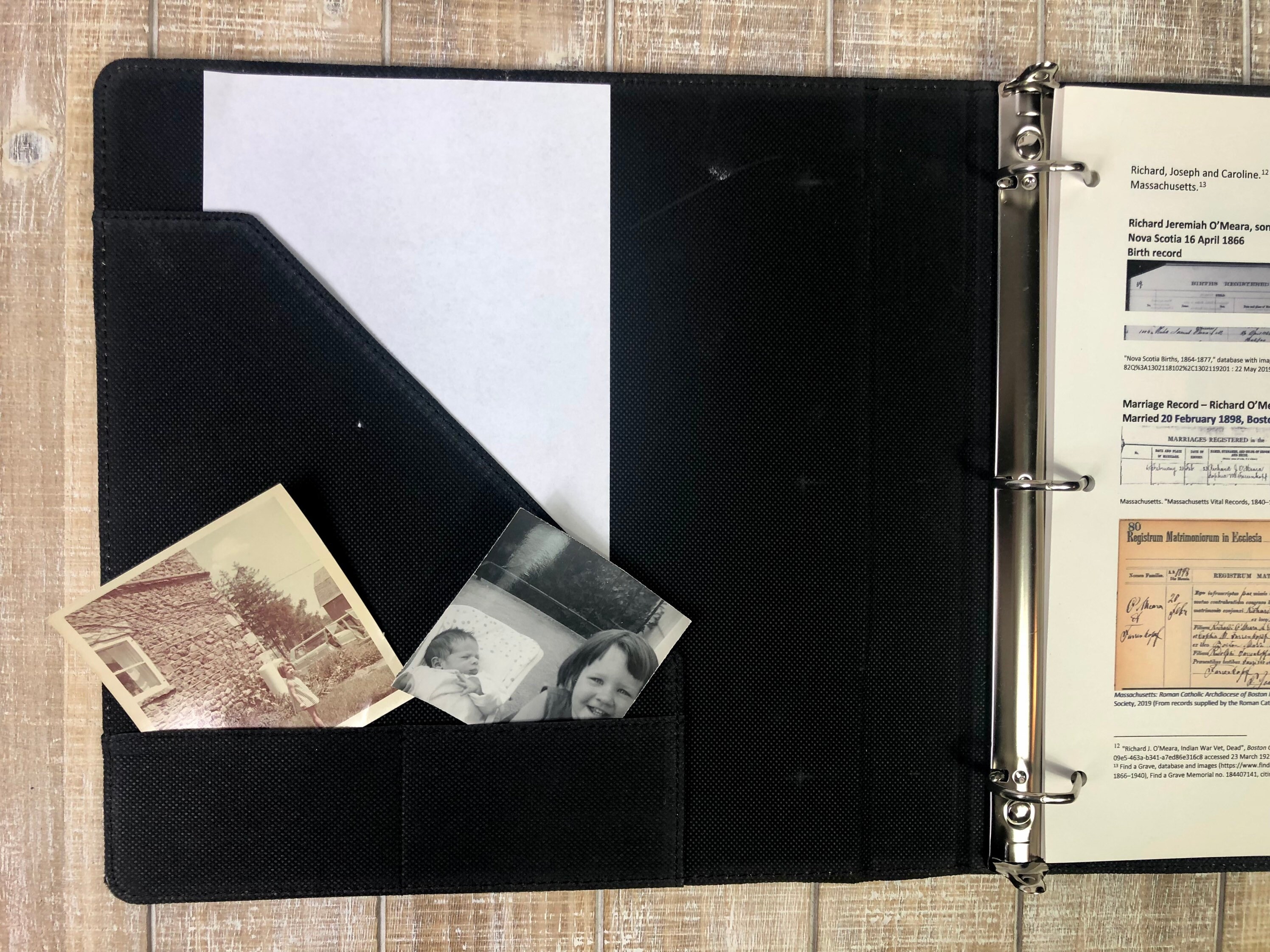 Family History Binder, Family History Organizer, Custom Binder ...