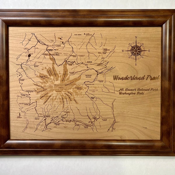 Trail Map - Etsy