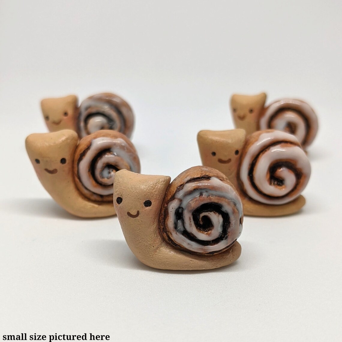 Cinnamon Roll Snail Sculpture | Etsy
