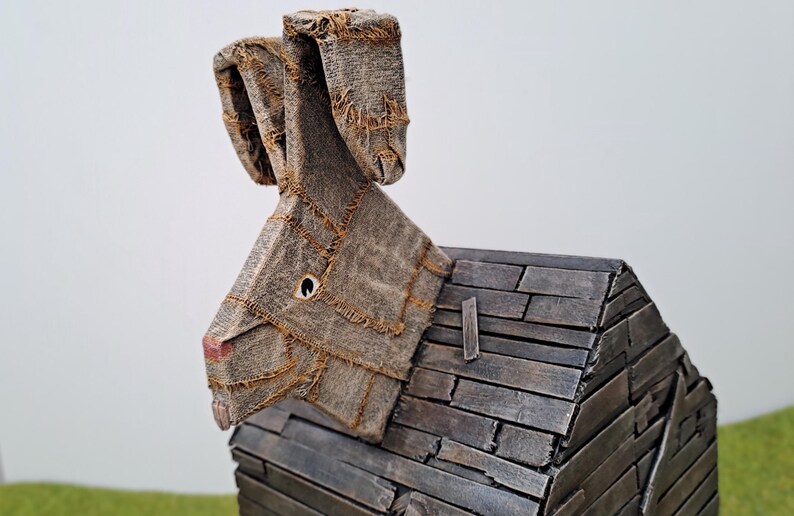 Trojan Rabbit Dice Tower monty Python Holy Grail - Etsy UK