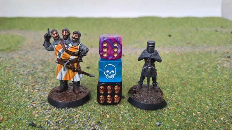 Three-headed Giant and Two Versions of the Black Knight Miniatures ...