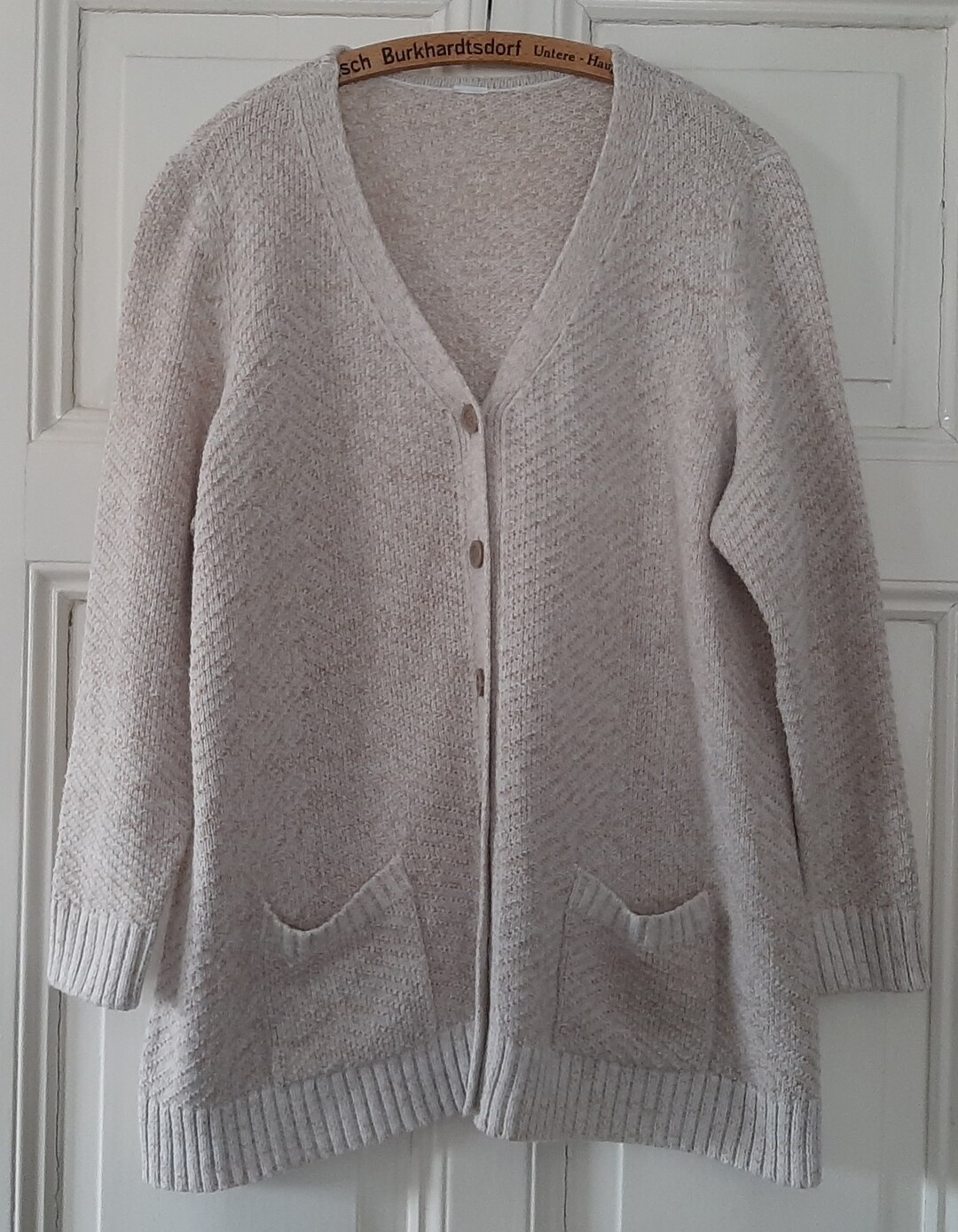 Vintage Women's Cardigan/knitted Jacket... Vintage Knitwear Clothing - Etsy