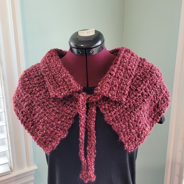 Crochet Capelet - Etsy