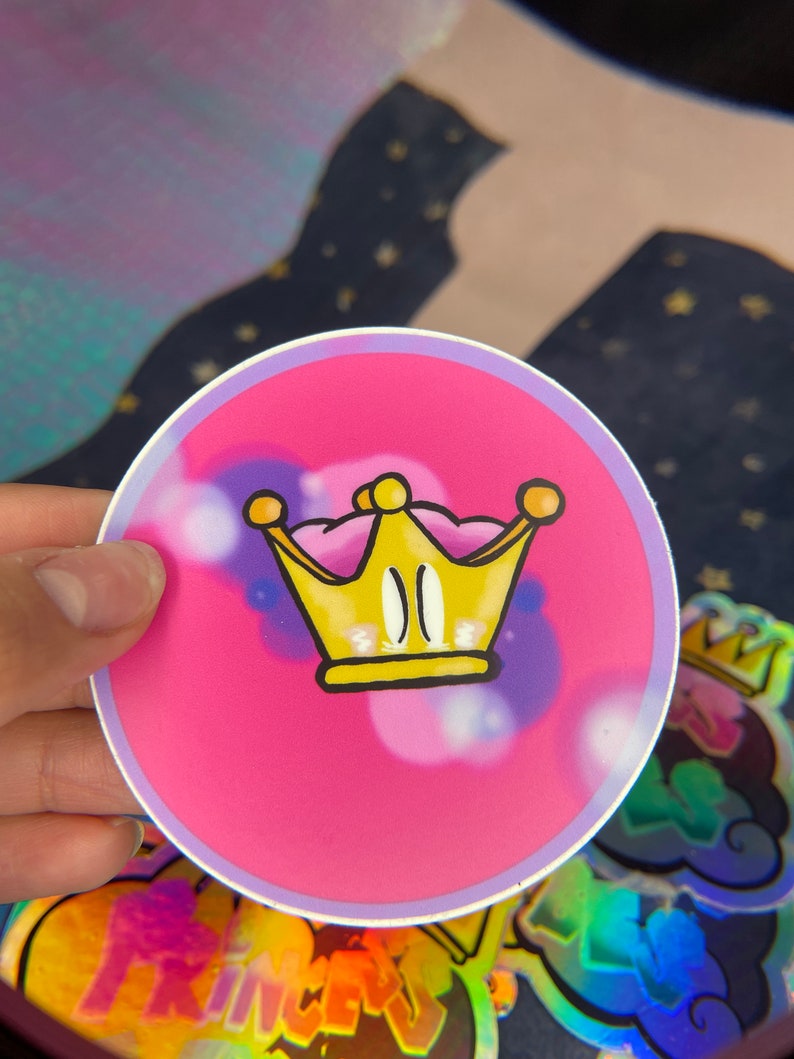 Princess Crown. Sticker - Etsy