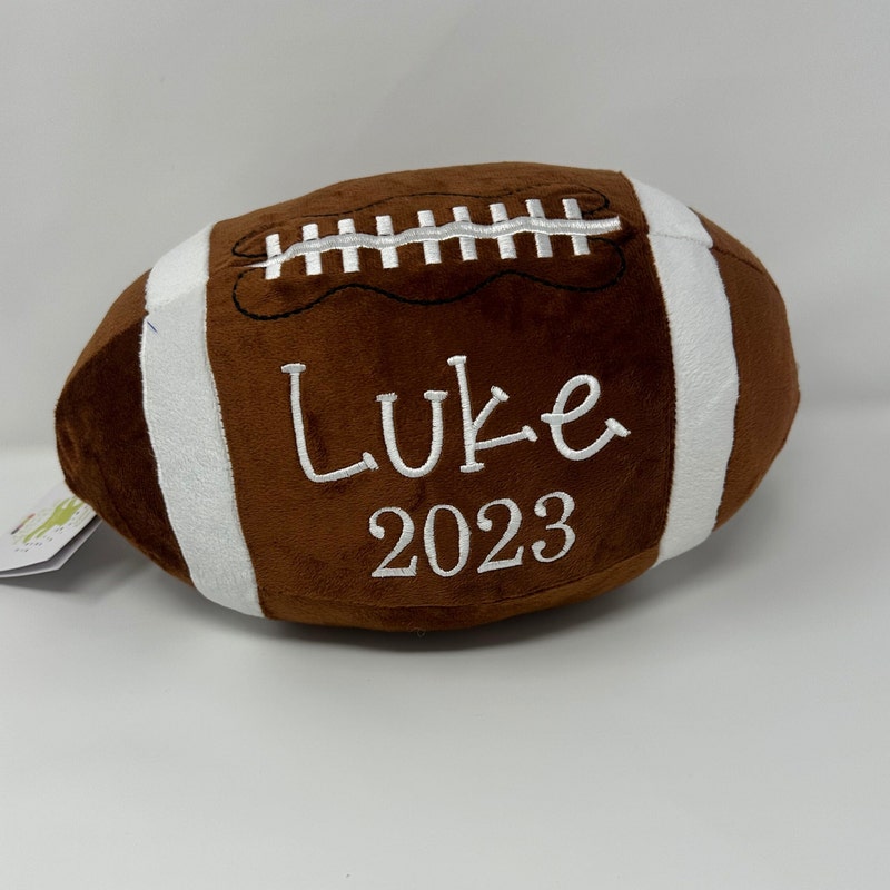 Embroidered Football - Etsy