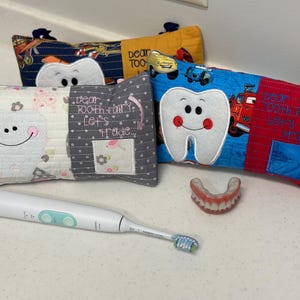 Embroidered Tooth Fairy Pillow, Birthday Gift, Baby Gift, Boy Gift ...