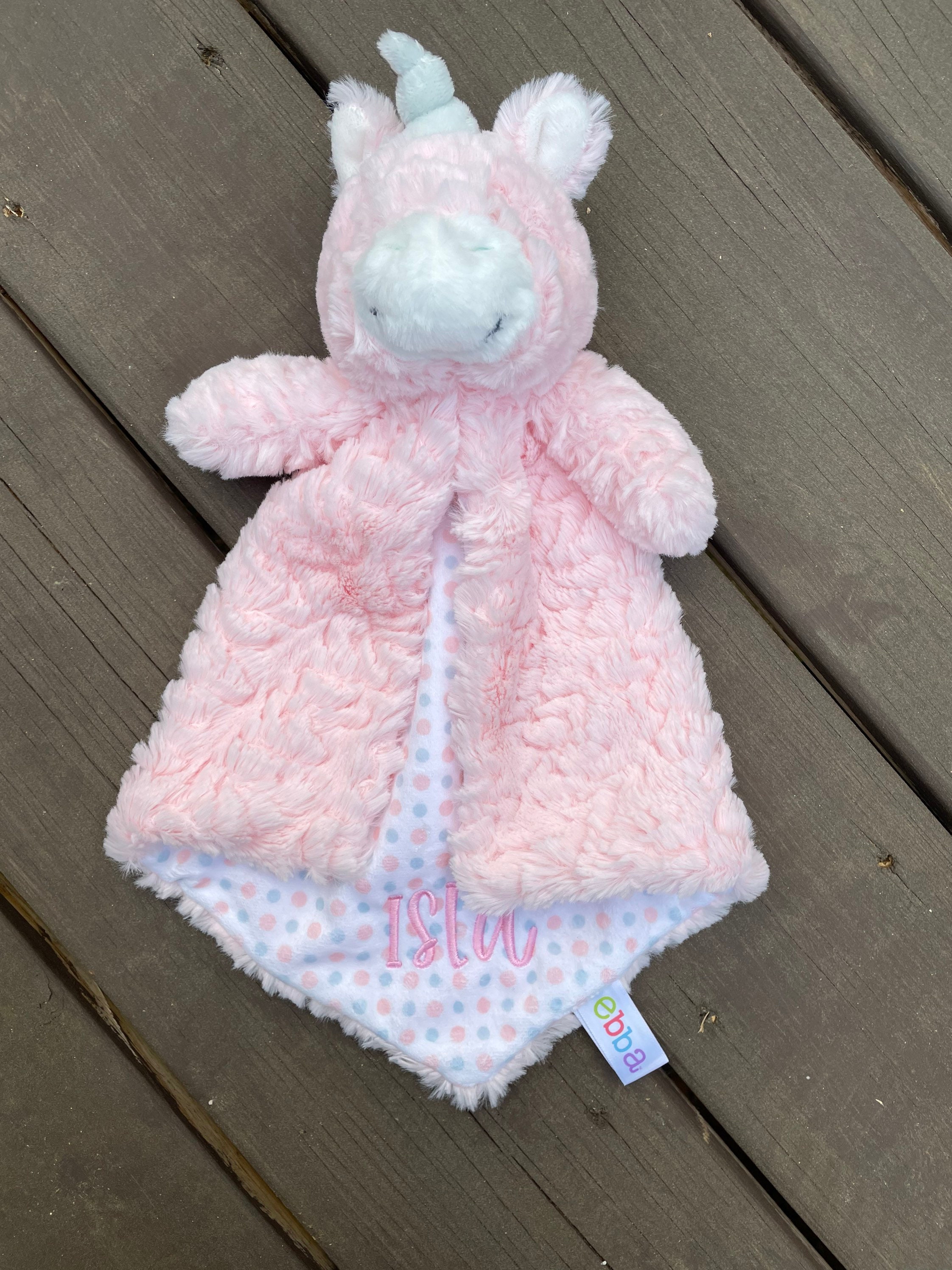 Personalized Animal Lovey Animal Blanket Monogrammed - Etsy